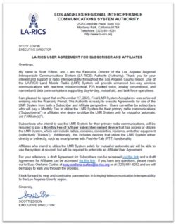 LA-RICS User Agreement - LA-RICS - Los Angeles | LA-RICS – Los Angeles ...